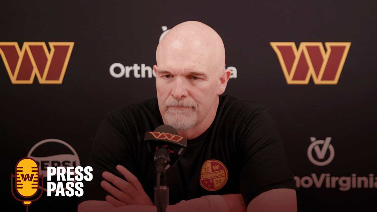 Hc Dan Quinn October 21 2024 Press Pass Washington Commanders Nfl