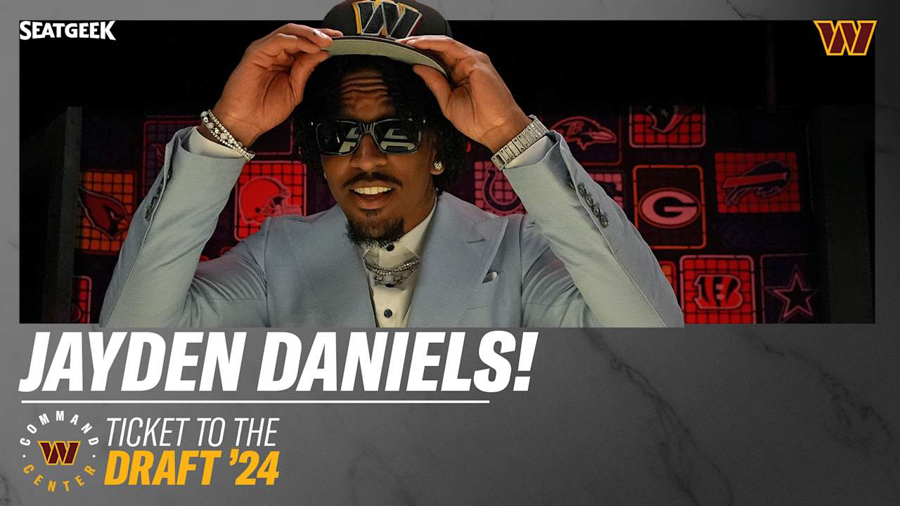 JAYDEN DANIELS!!! Instant NFL Draft Reactions to the First Round ...