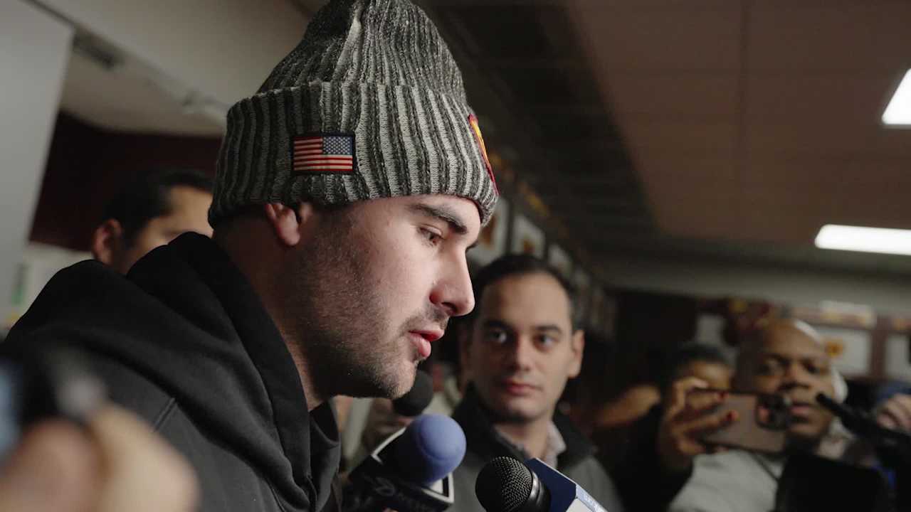 QB Sam Howell | 'I Just Want to Play Good Football and End the Year on ...