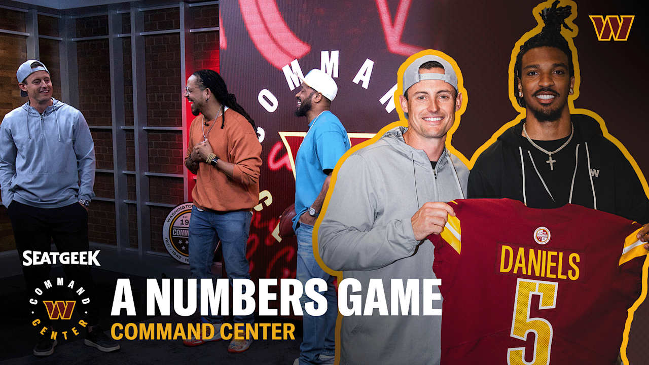 #5 Jayden Daniels 欄 Tress Way, Rookies in the Building | Command Center ...