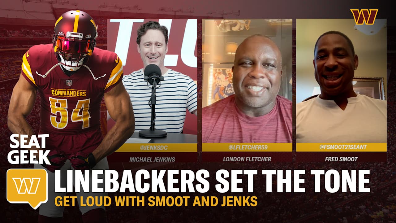 Get Loud | ️London Fletcher talks Washington's #1 RANKED linebacker ...