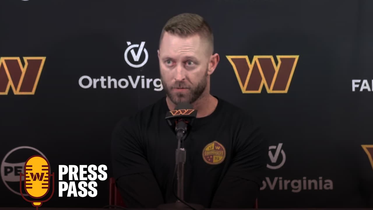 OC Kliff Kingsbury | September 20, 2024 | Press Pass | Washington ...
