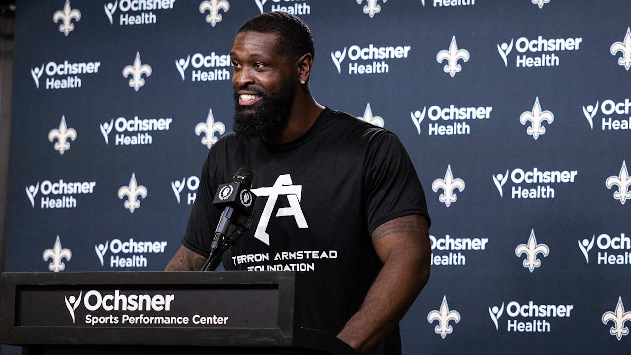 Photos: Terron Armstead reflects on Saints, NFL career