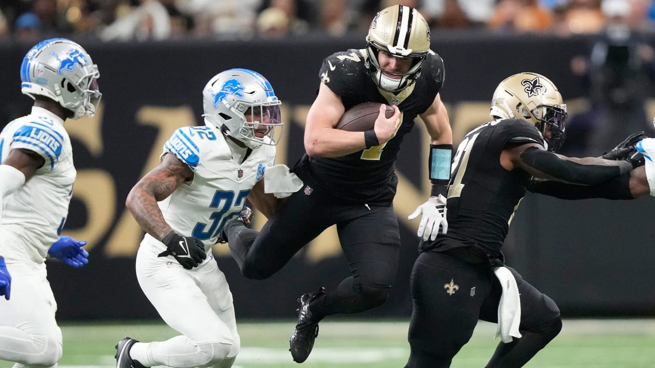 Highlights: Saints' Top Plays vs. Detroit Lions in Week 13