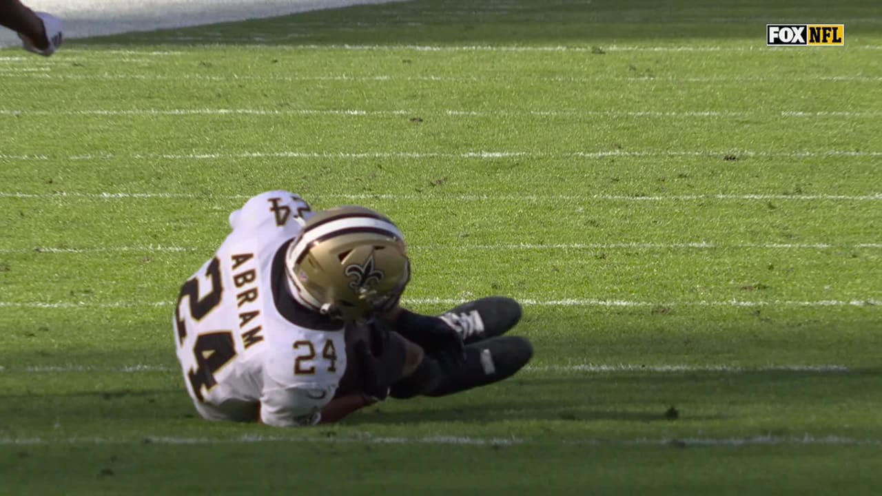 Highlights: Saints Johnathan Abram sliding INT on Bucs QB Mayfield