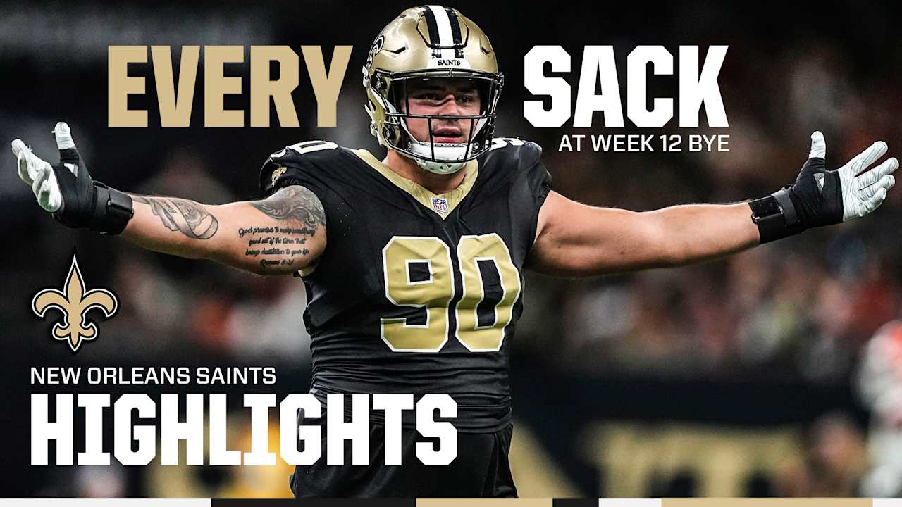 Bye Week Highlights: Every Saints Sack so far in 2024