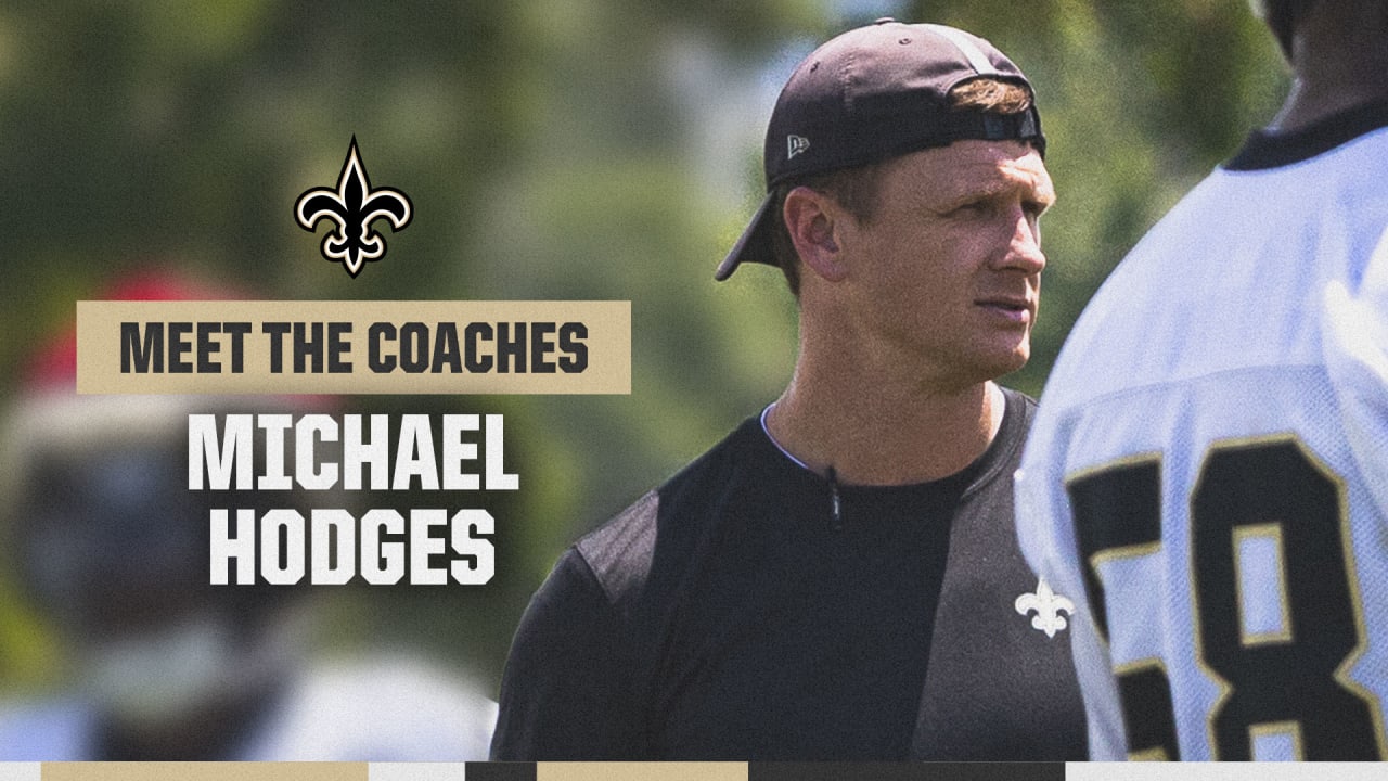 Michael Hodges | Meet the 2024 New Orleans Saints Coaches