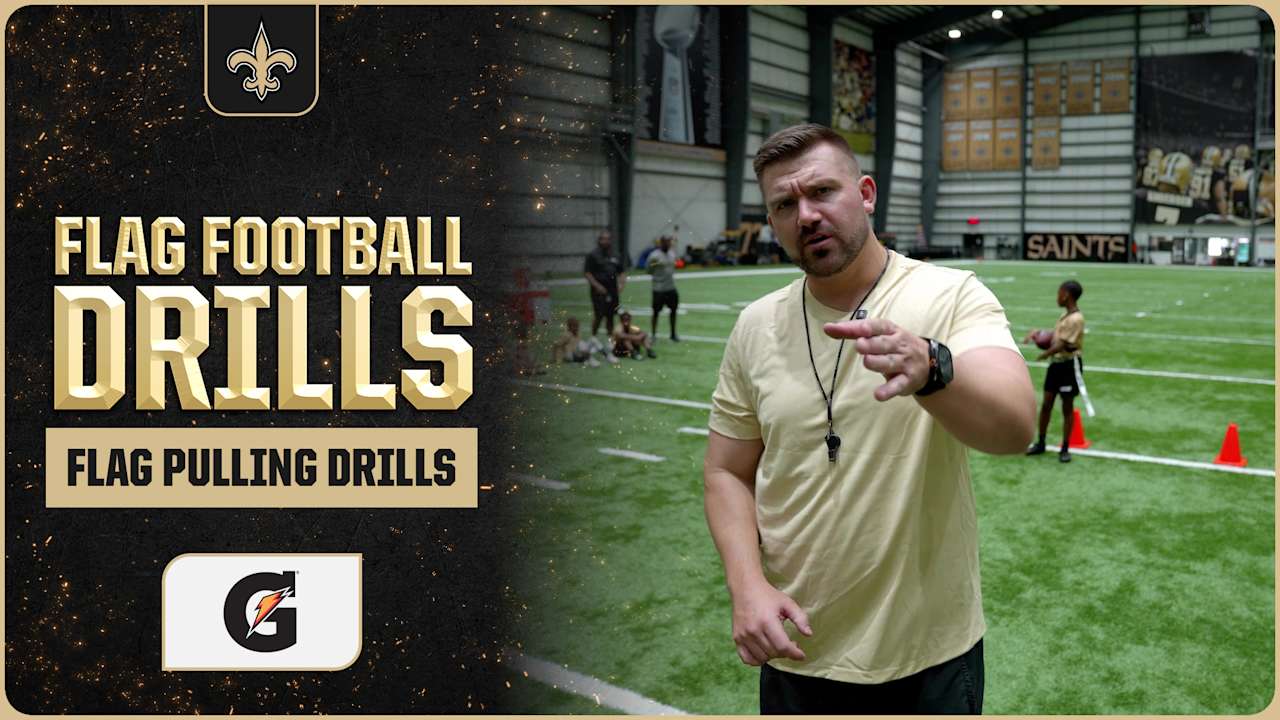 Flag Pulling | NFL Flag Football Drills