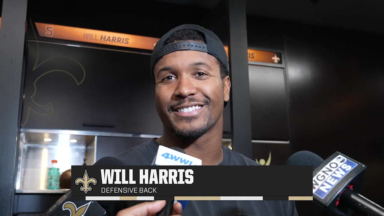 Will Harris on DeVonta Smith, complimentary football | Saints vs ...