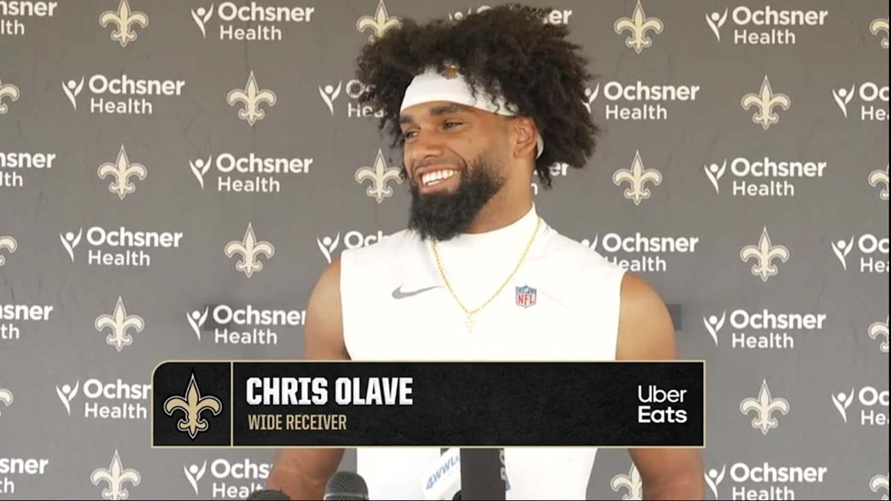 Saints Training Camp 2025: Chris Olave on QB process, team building
