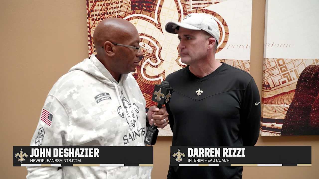 Saints HC Darren Rizzi Previews Week 13 vs. LA Rams