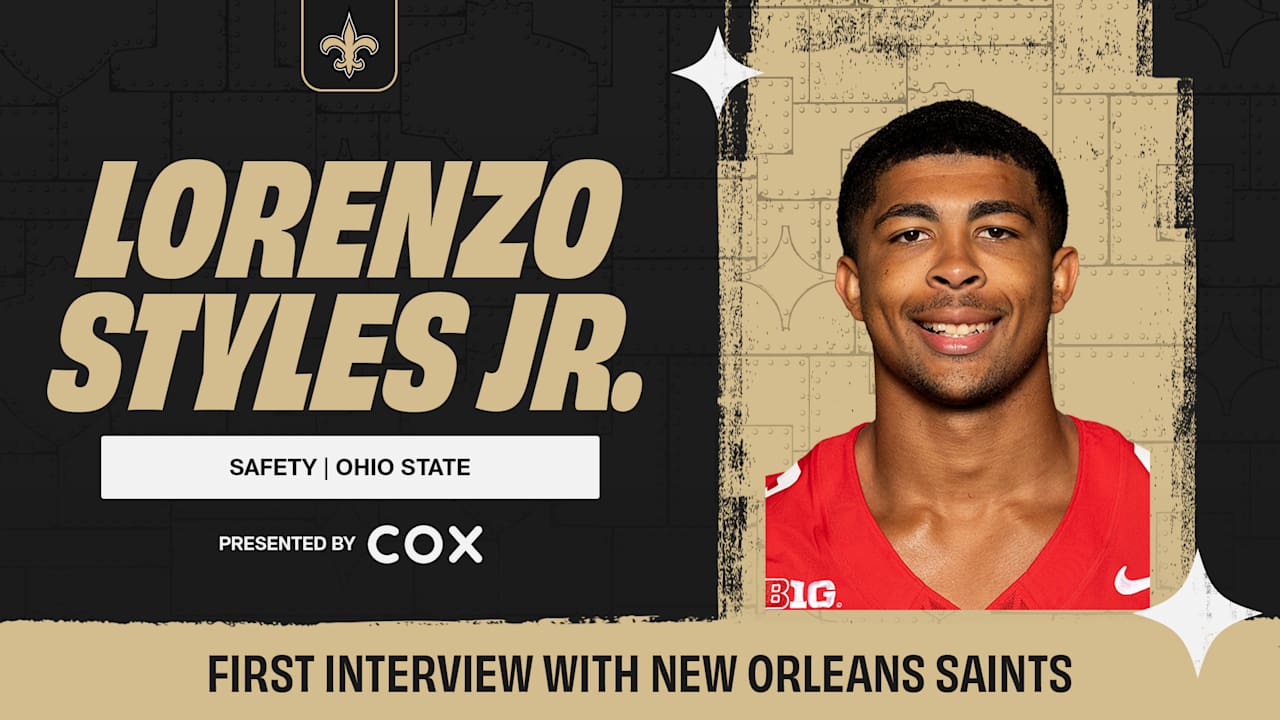 Lorenzo Styles Jr. First Interview with the Saints | 2026 NFL Draft