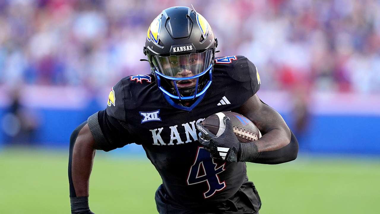 2025 NFL Draft: Devin Neal Raw Highlights from Kansas