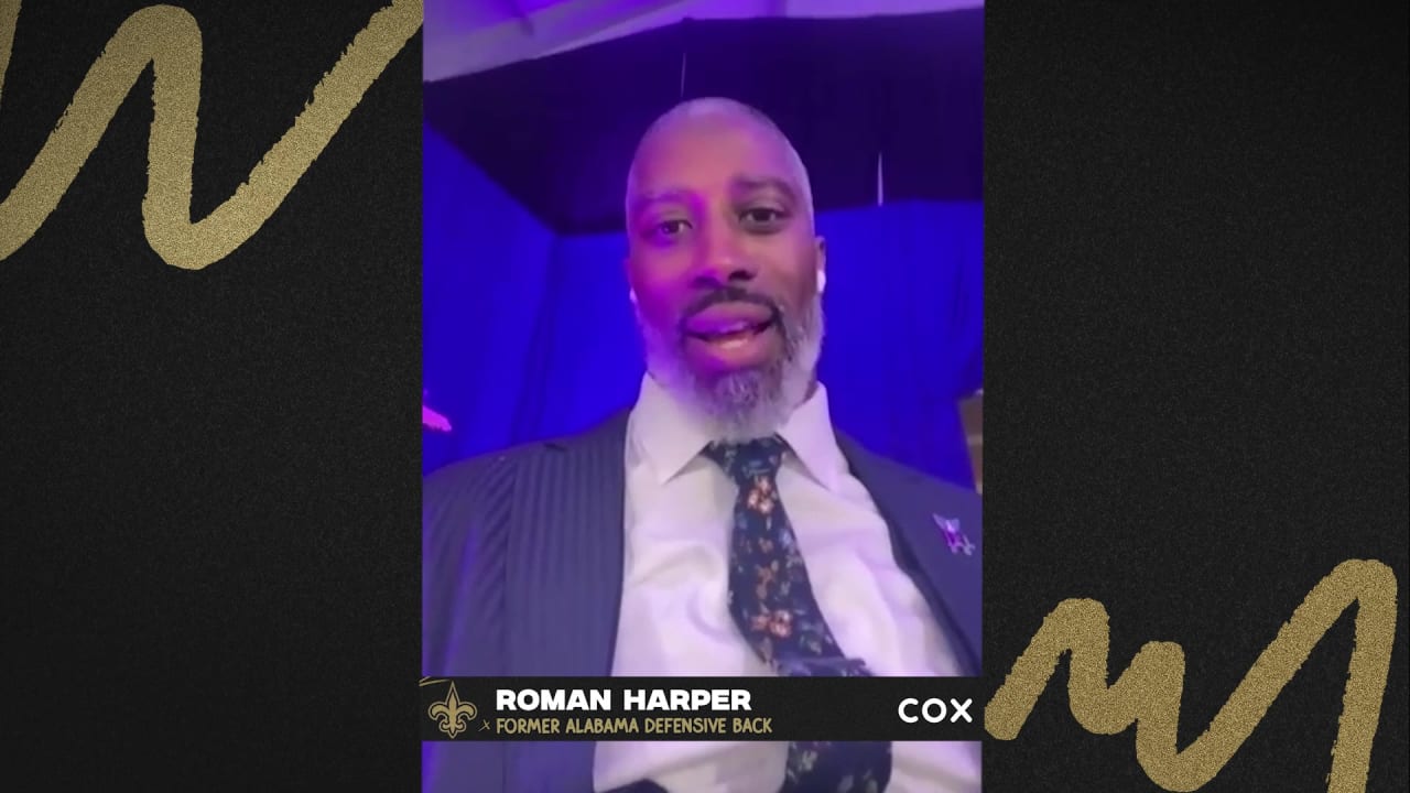 Roman Harper talks Saints second round draft pick Kool-Aid McKinstry