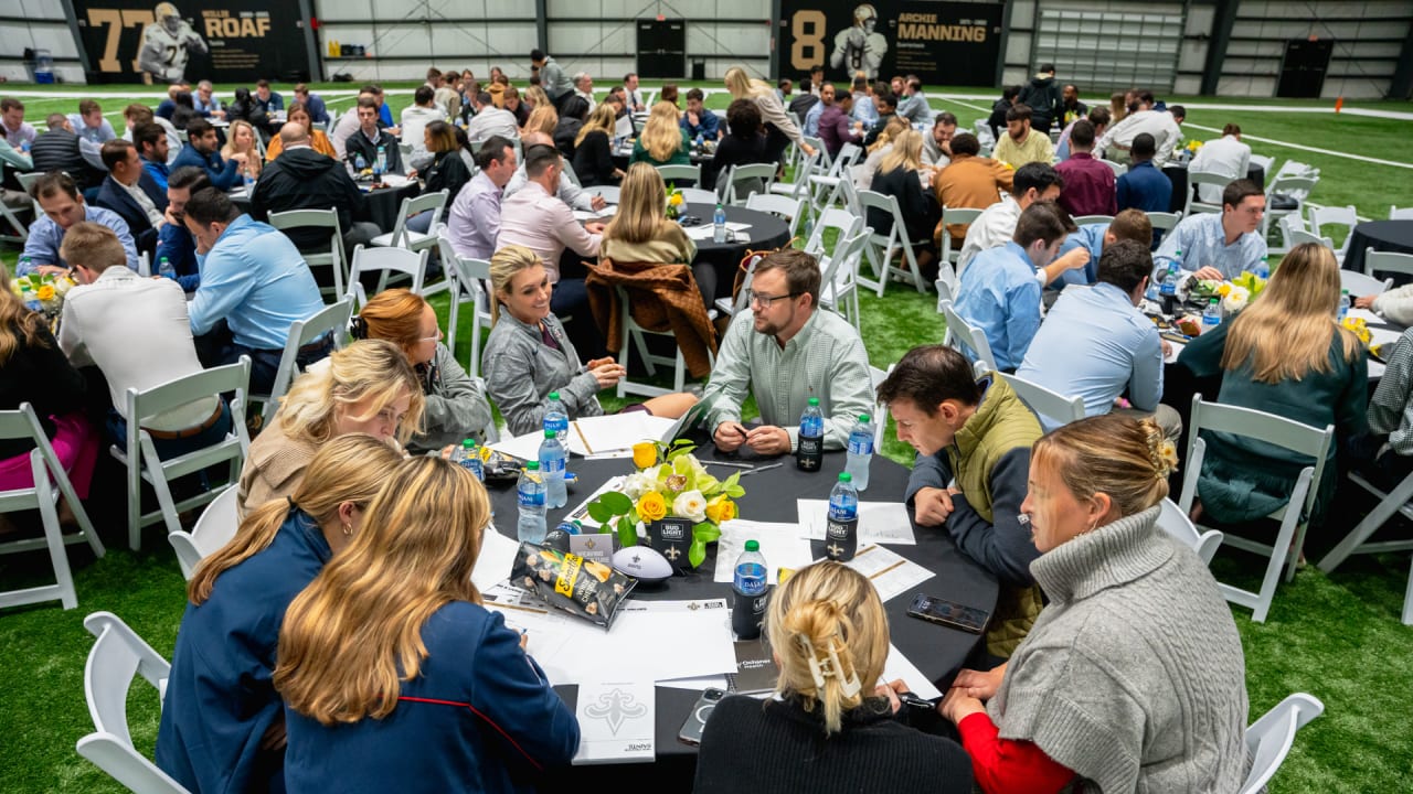 Photos: Saints, Bud Light host DE&I staff workshop with Dr. Debbie ...