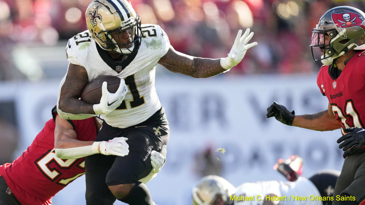 Saints running back Jamaal Williams relishes getting up close and ...