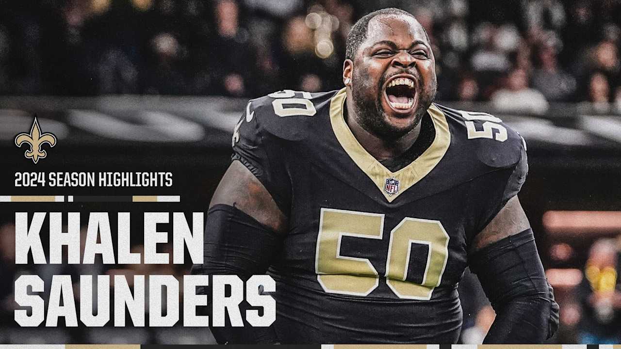 Khalen Saunders' Best Highlights | 2024 NFL Season