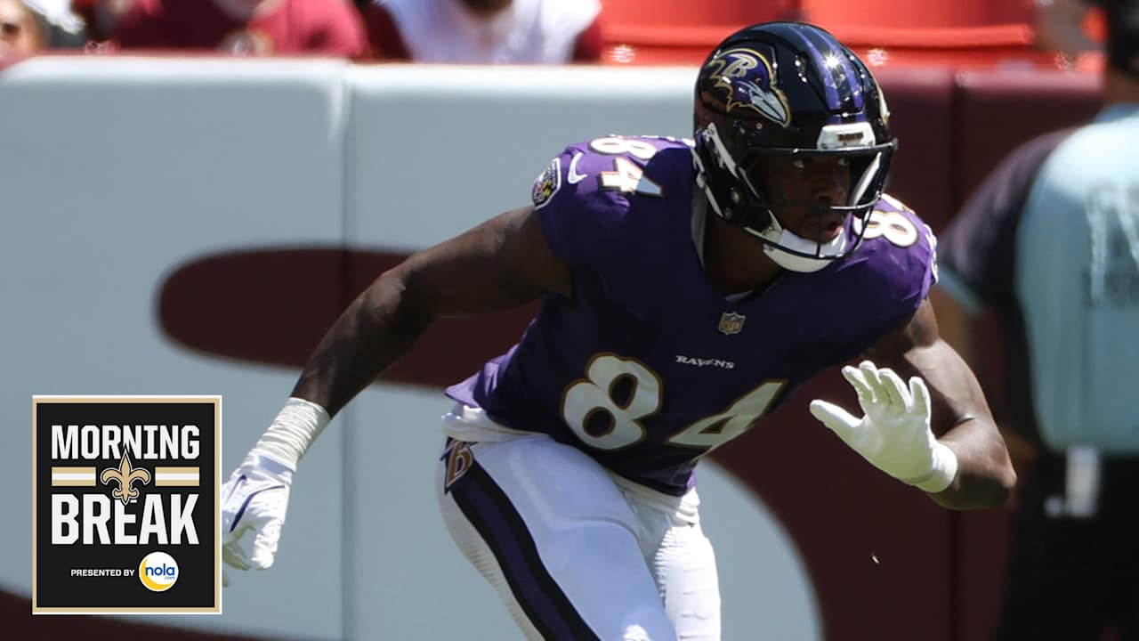 Morning Break: Saints add TE Zaire Mitchell-Paden to roster ahead of ...