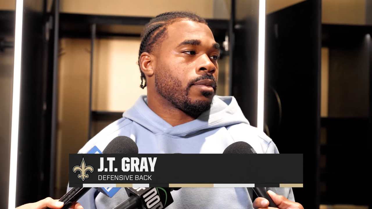 J.T. Gray on punt block, adversity | Saints-Eagles Postgame