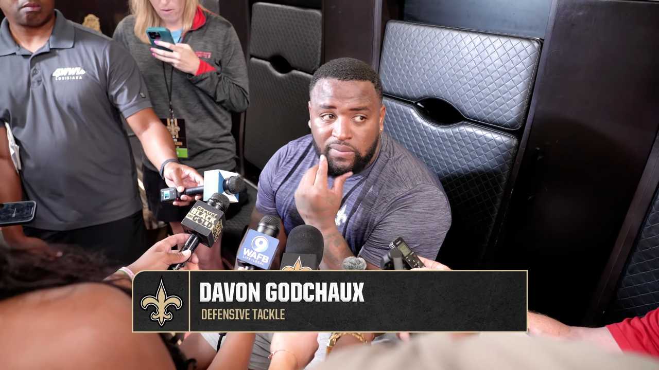 2025 Saints OTAs: Davon Godchaux on role models, Bryan Bresee
