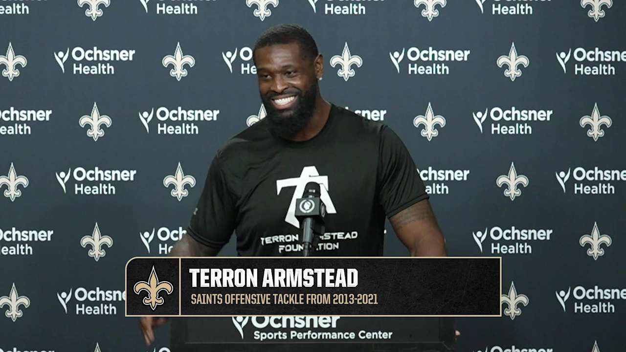 Saints legend Terron Armstead on retirement, Saints career