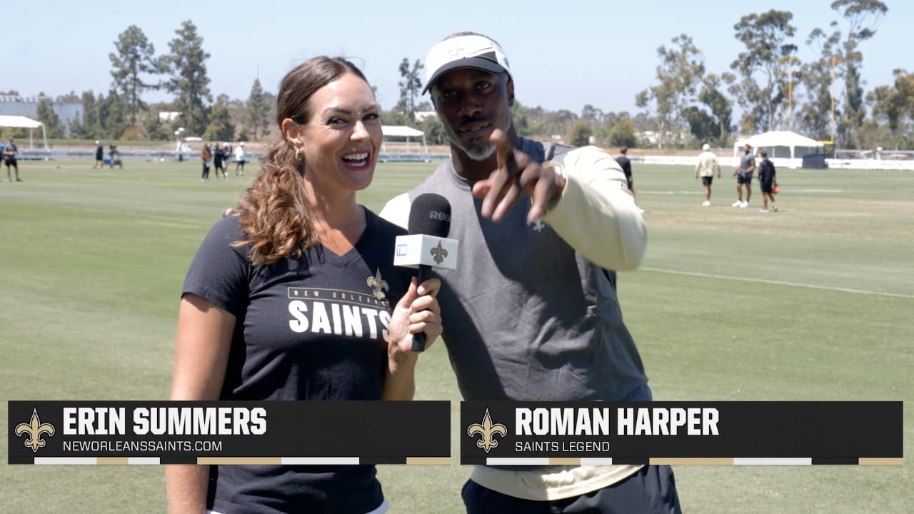 1-on-1 interview with Roman Harper | Saints Training Camp 2024