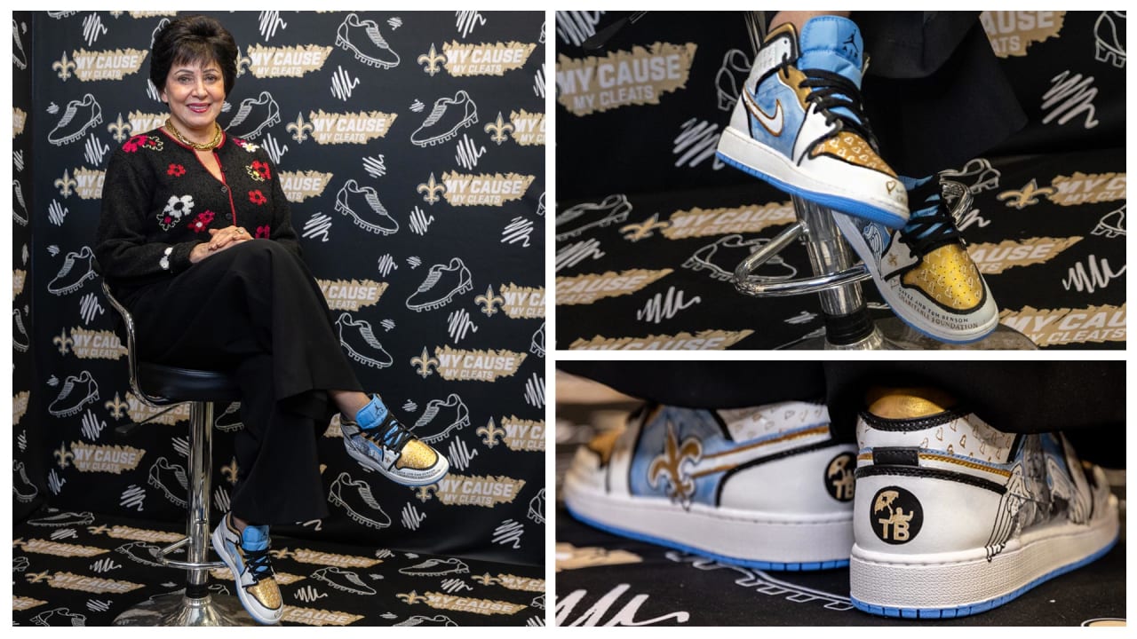 New Orleans Saints owner Gayle Benson to auction off My Cause My Cleats ...