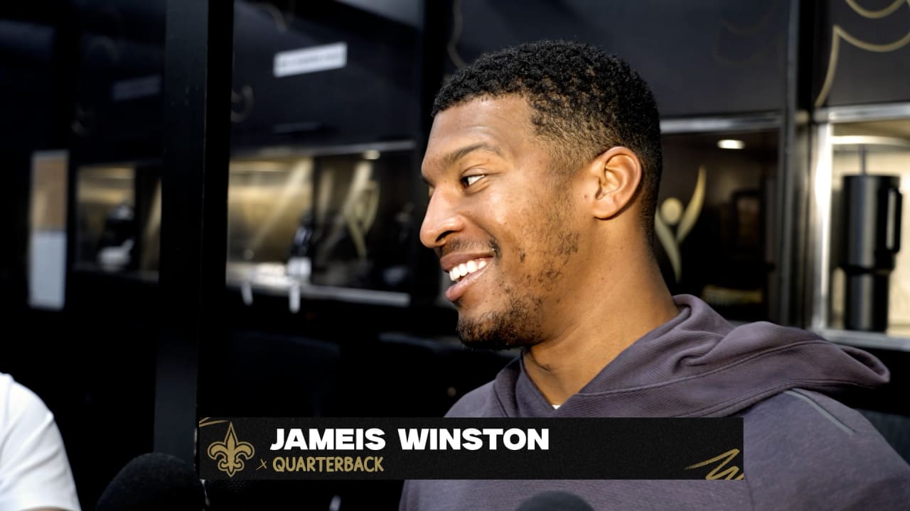 Jameis Winston talks jersey retirement at Florida State, Saints wide ...
