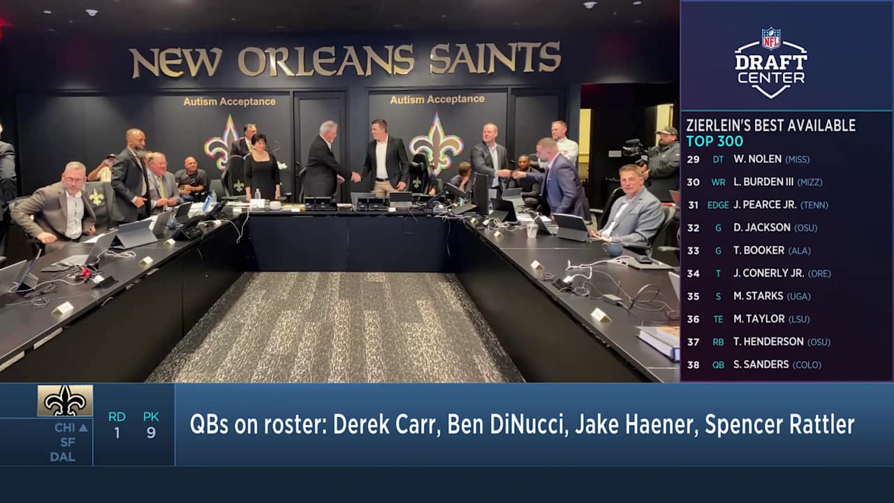 Inside look at Saints draft room 'NFL Draft Center'