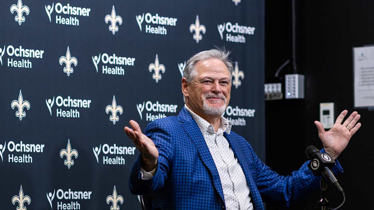 Photos: Mickey Loomis Pre-Draft Press Conference | 2025 NFL Draft