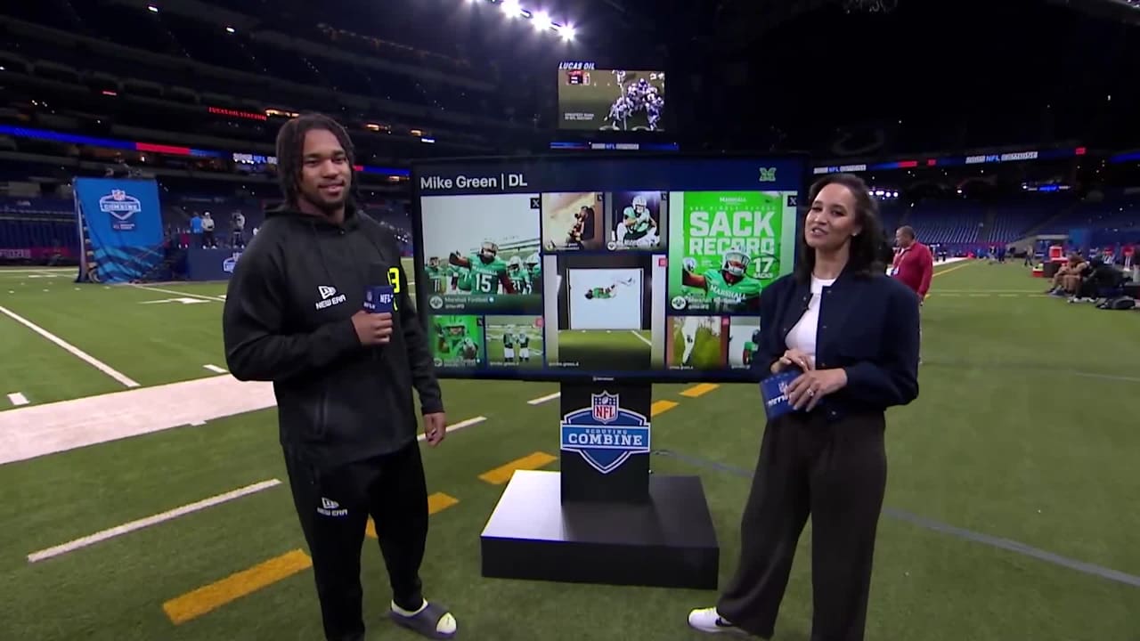 Marshall Edge Mike Green brings Wrestling skills to NFL