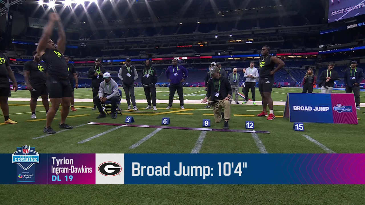 2025 NFL Combine: Top Broad and Vertical Jumps from DL