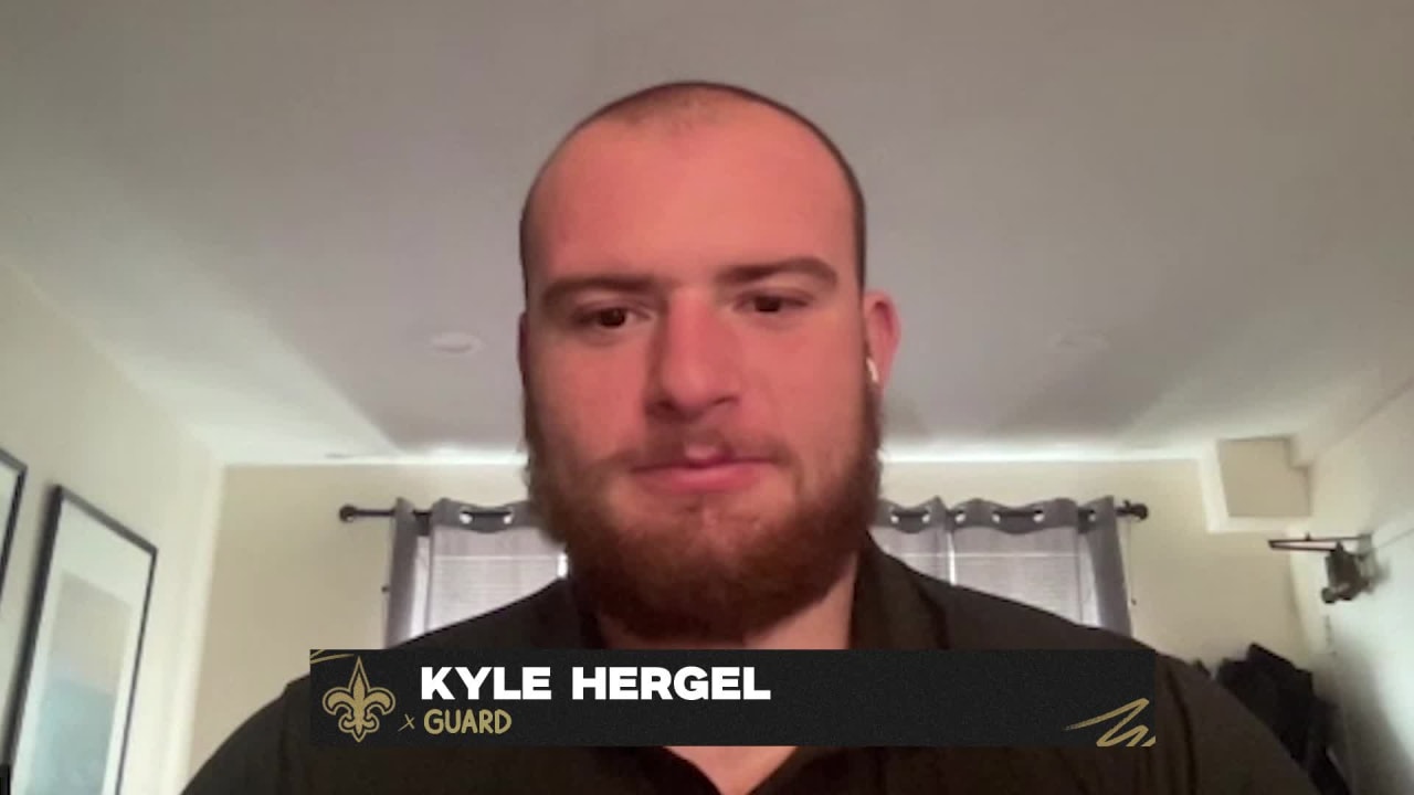 Kyle Hergel's first interview with New Orleans Saints