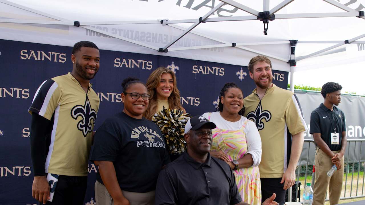Photos: Saints fans attend 2025 Saints Training Camp | Day 10