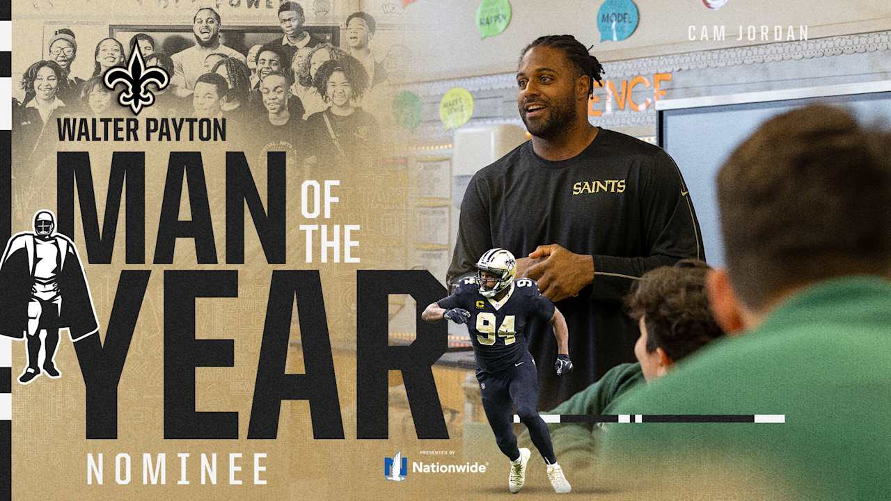 Defensive end Cameron Jordan named Saints nominee for Walter Payton NFL ...