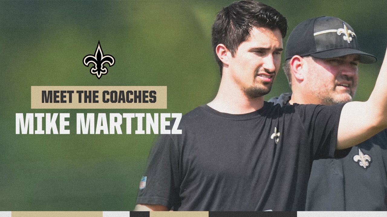 Mike Martinez | Meet the 2024 New Orleans Saints Coaches