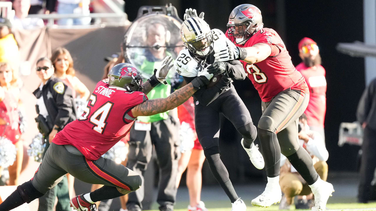 Highlights: Saints CB Paulson Adebo seals win with INT at Bucs