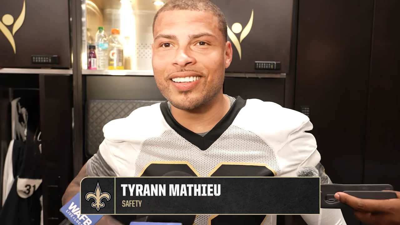 Saints Minicamp 2025: Tyrann Mathieu on going into year 13