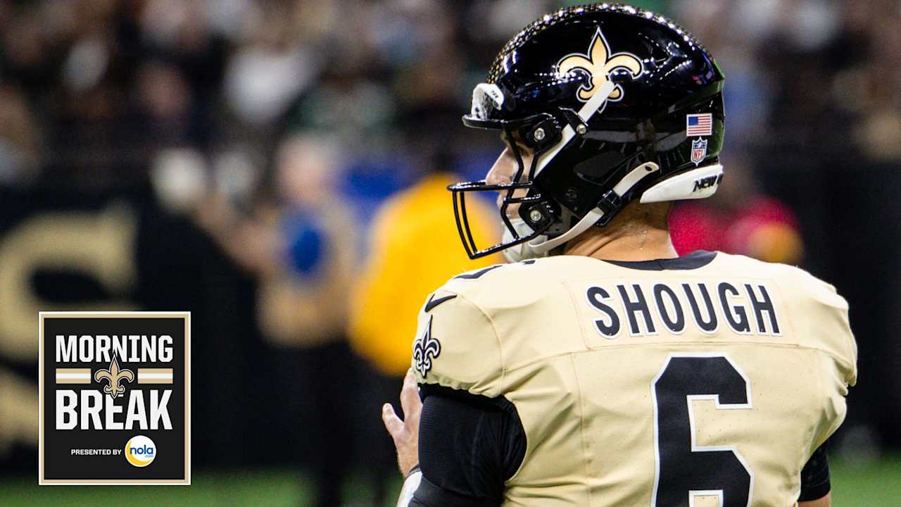 Morning Break: Saints fans warming up to Tyler Shough