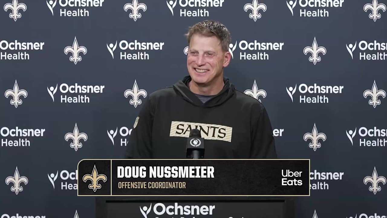 Doug Nussmeier on RB room, Jets defense | Saints vs. Jets Week 16