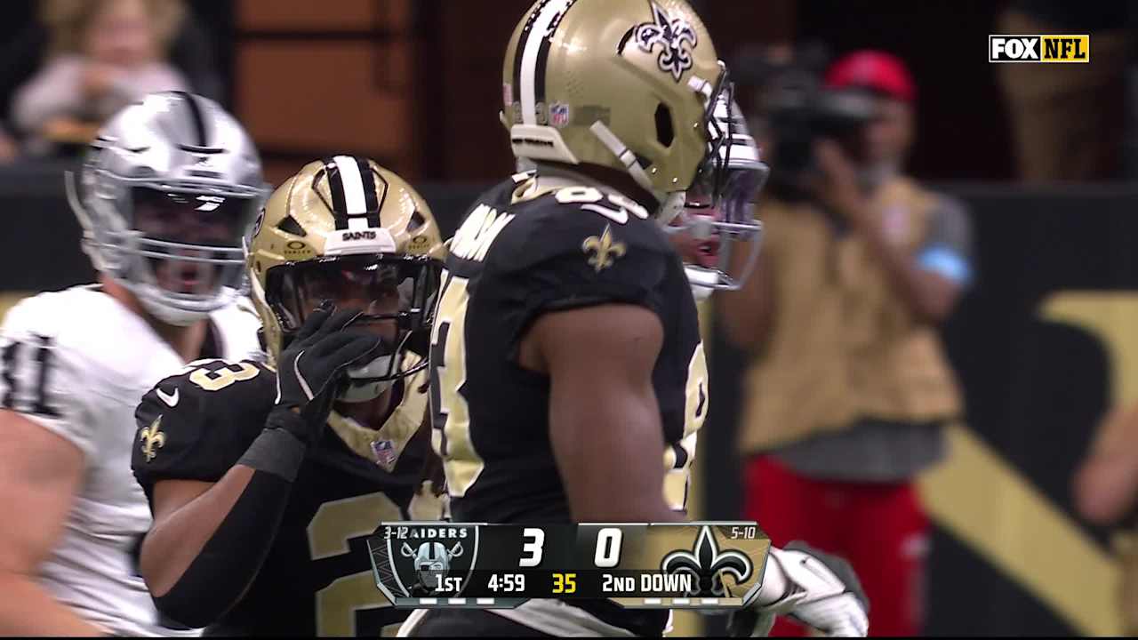 WATCH: Clyde Edwards-Helaire's 1st carry as a Saint