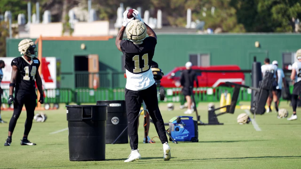 2024 NFL Training Camp: Highlights from Saints Training Camp Practice 7 ...
