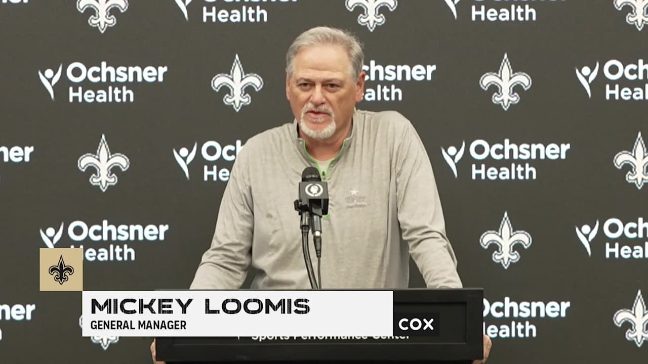 2025 NFL Draft: Mickey Loomis recaps Saints Draft
