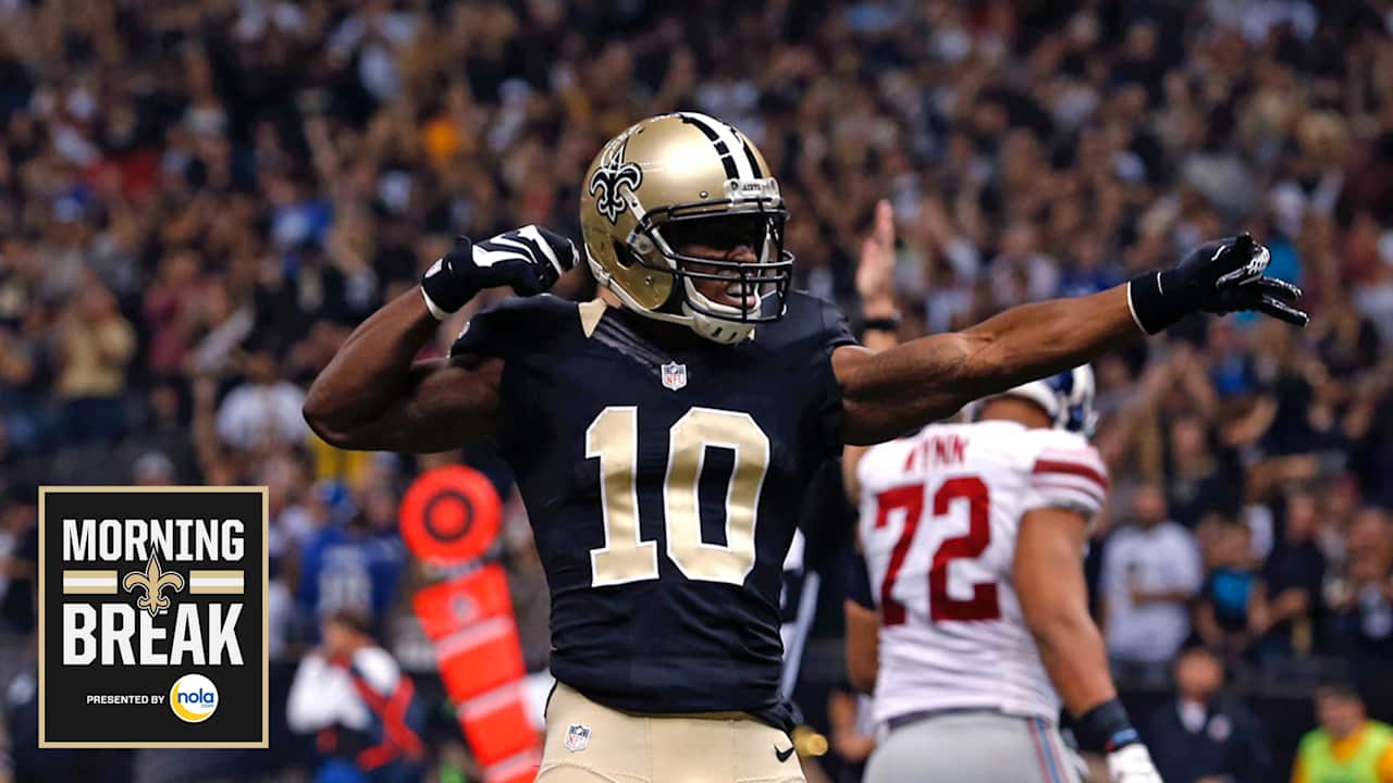 Morning Break: Saints announce the return of Brandin Cooks