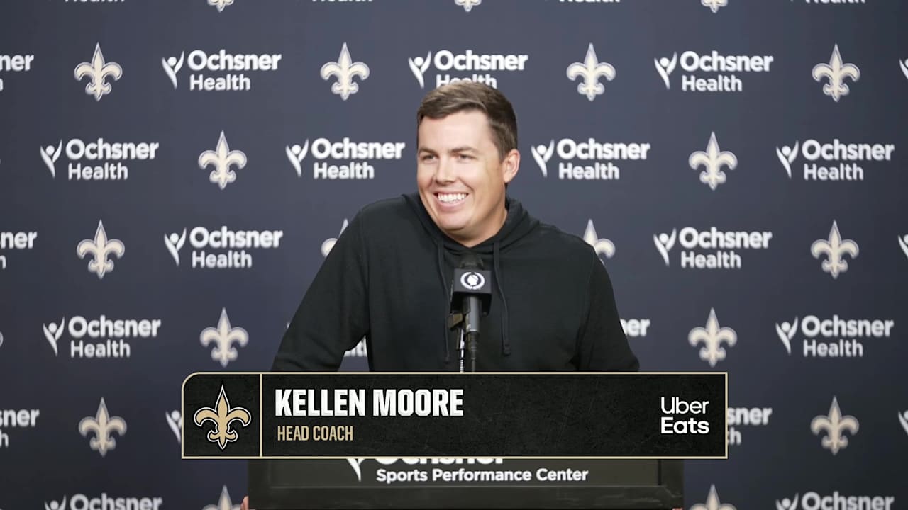 Kellen Moore talks Saints Free Agents, Tyler Shough