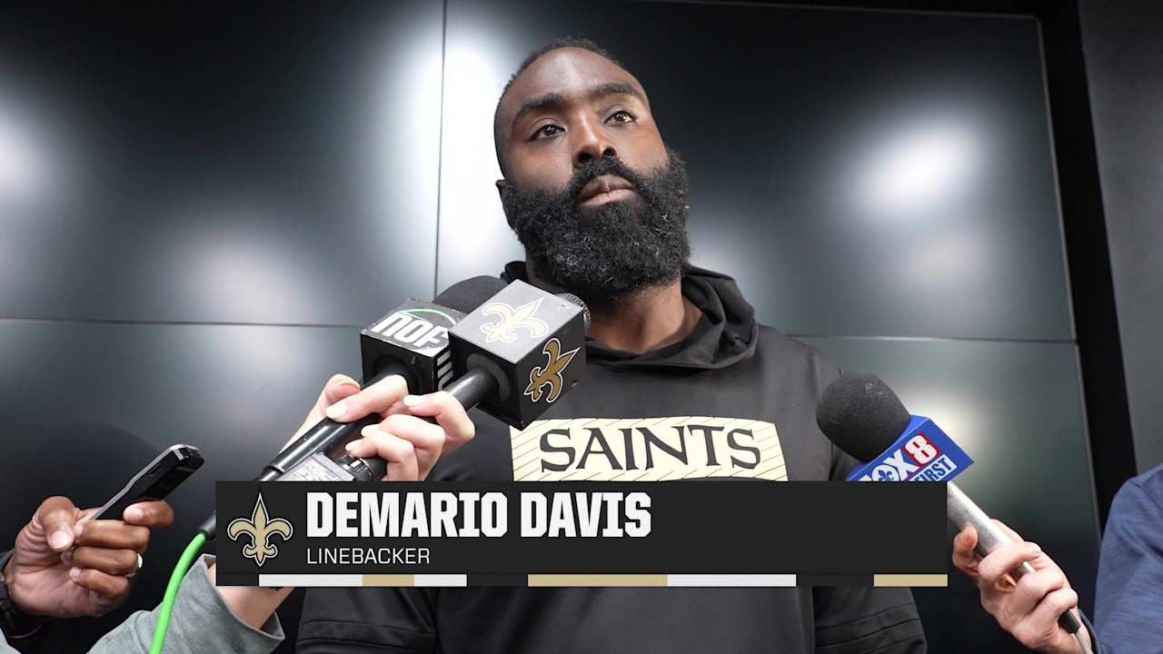 Demario Davis on communication, run defense | Saints vs. Chargers NFL ...