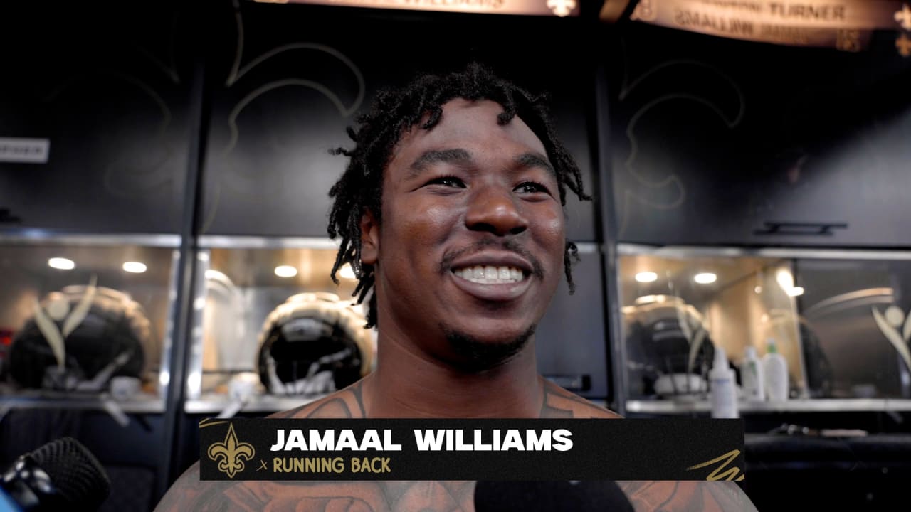 Jamaal Williams talks increased work load, physicality 1/3/2024