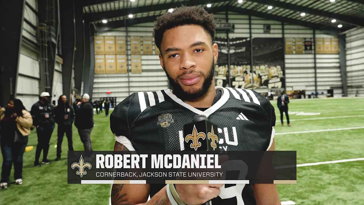 Jackson State CB Robert McDaniel | 2025 HBCU Legacy Bowl Practice