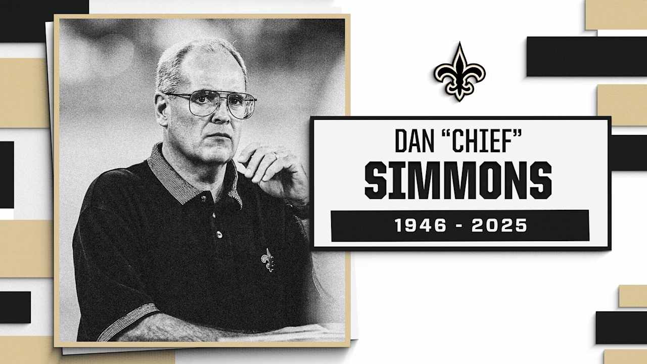 New Orleans Saints mourn the loss of Dan Simmons