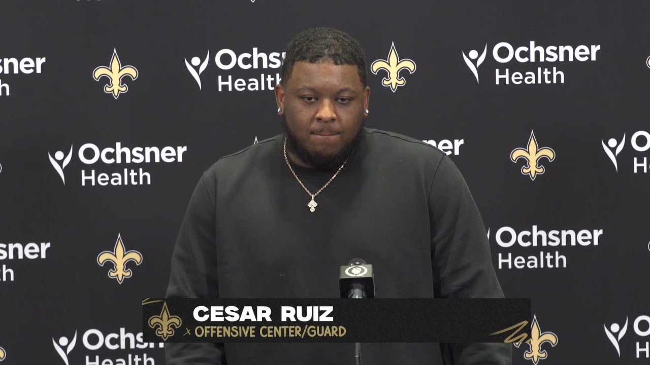 Cesar Ruiz talks confidence, consistency 11/27/23